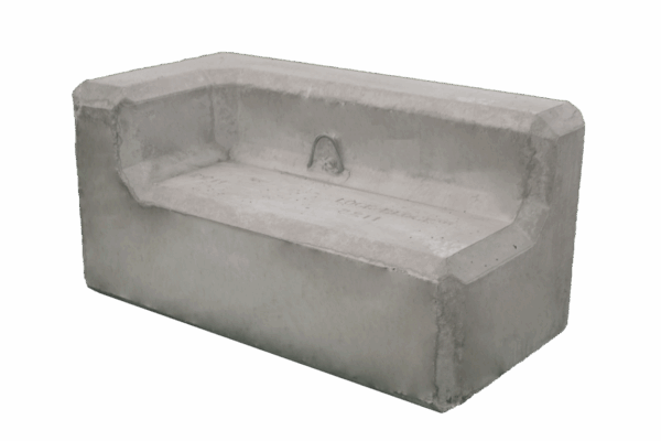 Right Corner Bench - Lock-Block Ltd.